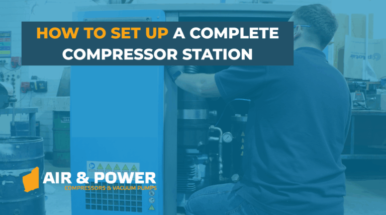 How To Set Up A Complete Compressor Station | Air and Power